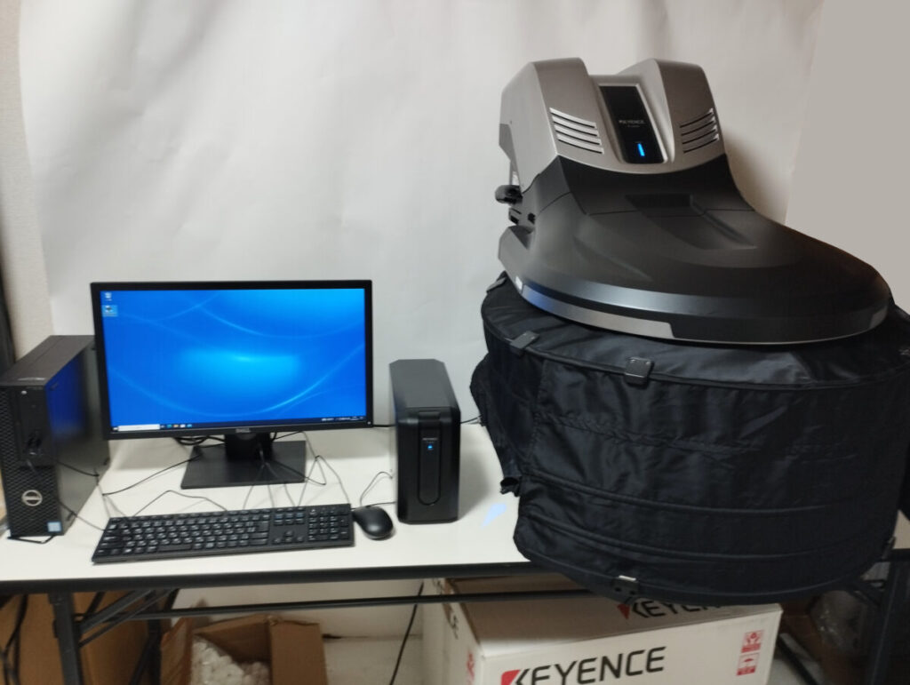 KEYENCE / キーエンス VL-500 3Dスキャナ型 三次元測定機 | 中古研究機器.com