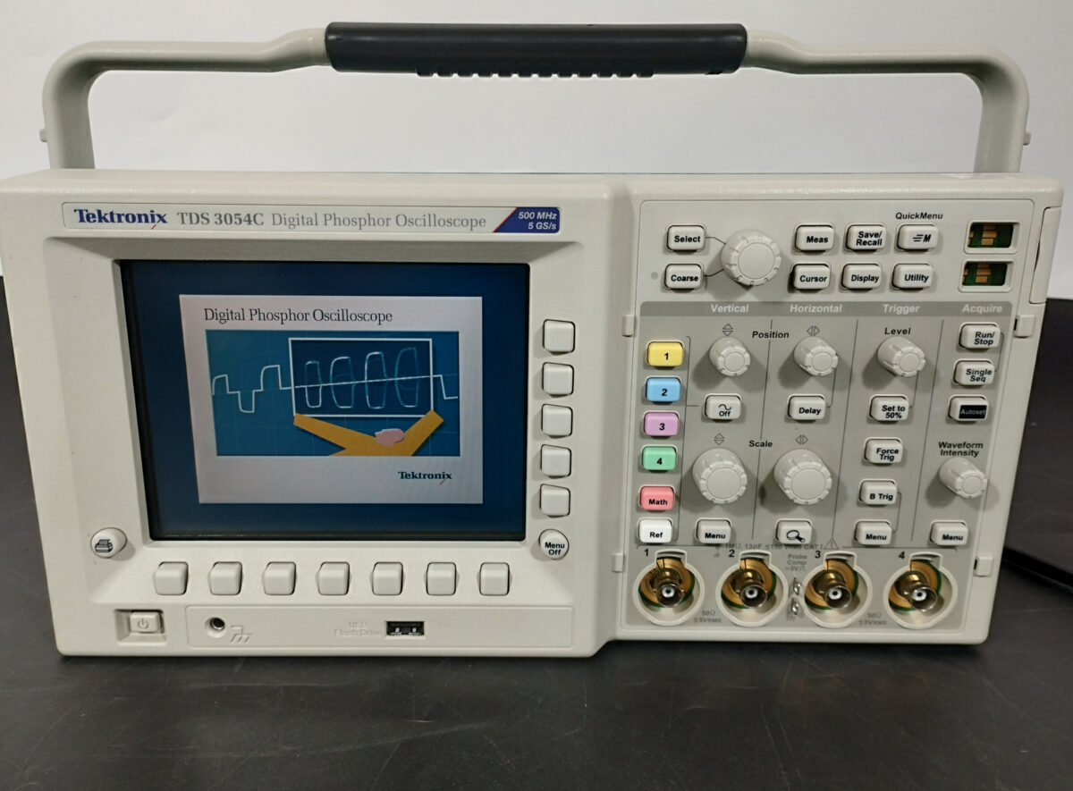 Tektronix / テクトロニクス TDS3054C デジタル・フォスファ・オシロスコープ 500MHz 5GS/s | 中古研究機器.com